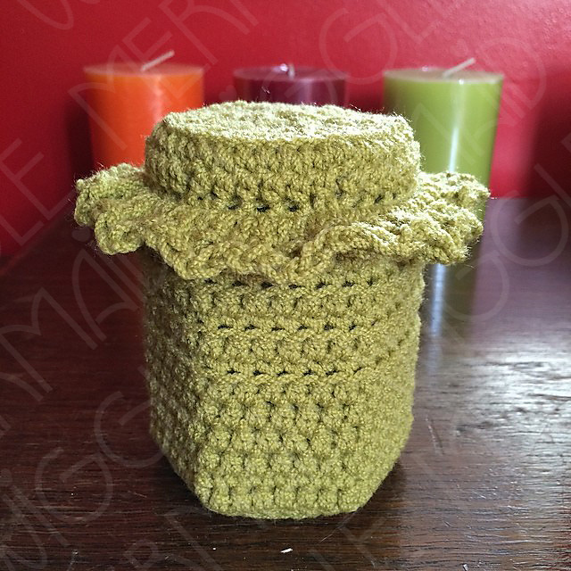 Ravelry: InnerCityPickle Jam Jar Cover pattern by Mermaid Wiggle