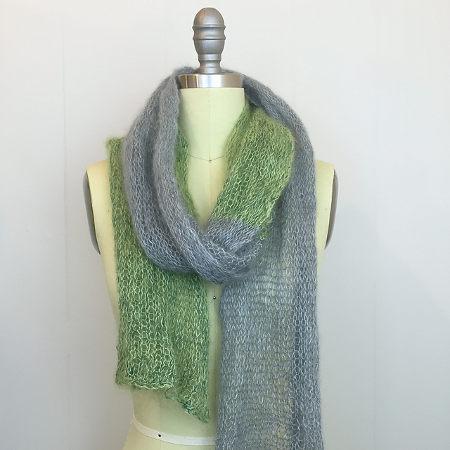 Ravelry: Habu Scarf pattern by The Mermaid's Purl