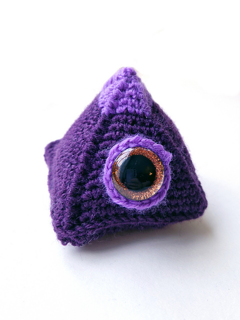 Ravelry: Pyramid Amigurumi Buddy pattern by Henna Miettinen, MerryMandrake
