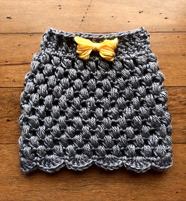 Ravelry: Puff stitch newborn skirt pattern by Meihsuy Killian