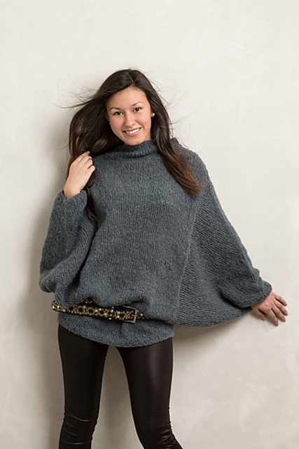 Ravelry: 1417-03 Poncho/Sweater pattern by Viking of Norway