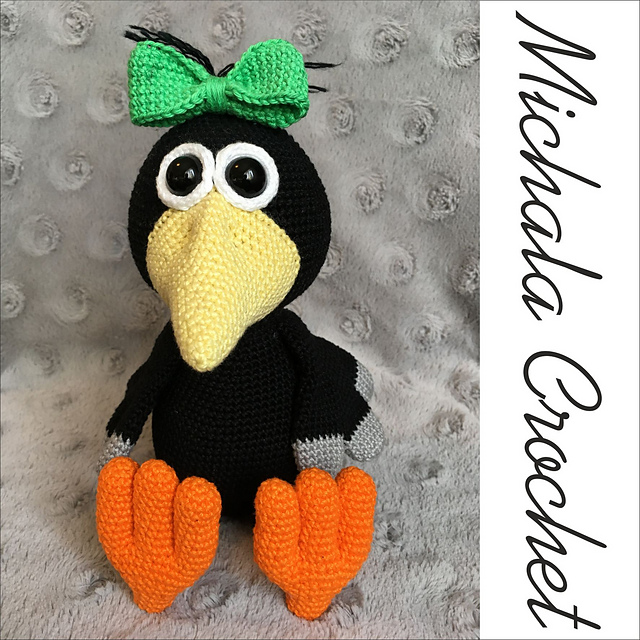 Ravelry: Crochet raven pattern by Michala Hendrychová