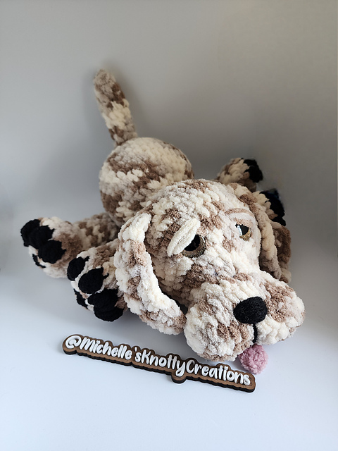 Ravelry: Cocoa the Puppy Stuffie pattern by Michelle's Knotty Creations