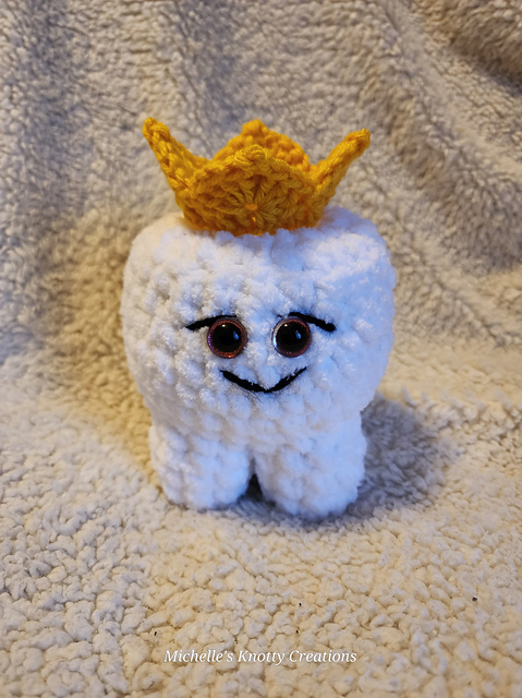 Ravelry: Manny the Molar Tooth pattern by Michelle's Knotty Creations