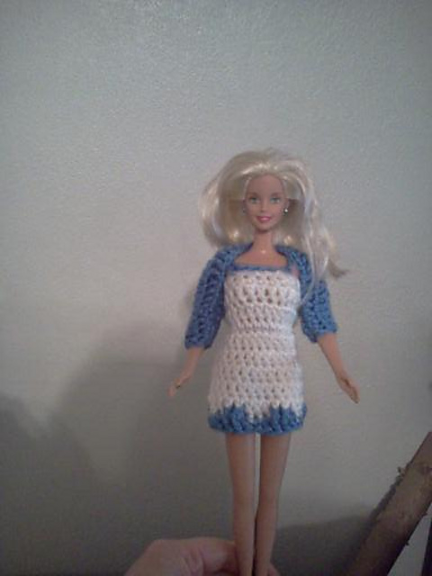 Ravelry: Barbie Sundress & Shrug pattern by Shirley Jean Wright