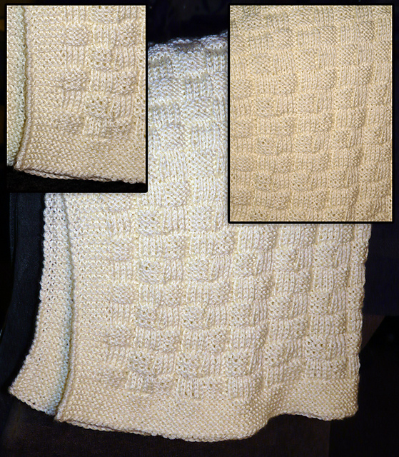 Ravelry: Basket Weave Baby Blanket pattern by Michaelene De Young Ravelry: Basket Weave Baby Blanket pattern by Michaelene De Young