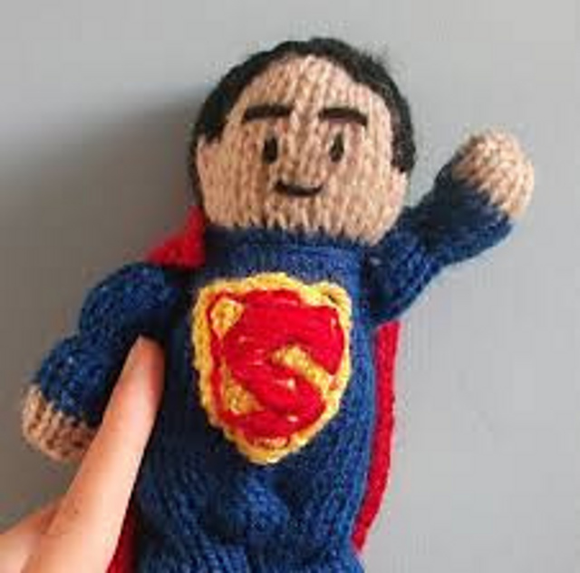 Ravelry: Mini Superman pattern by Nerdy Knitting
