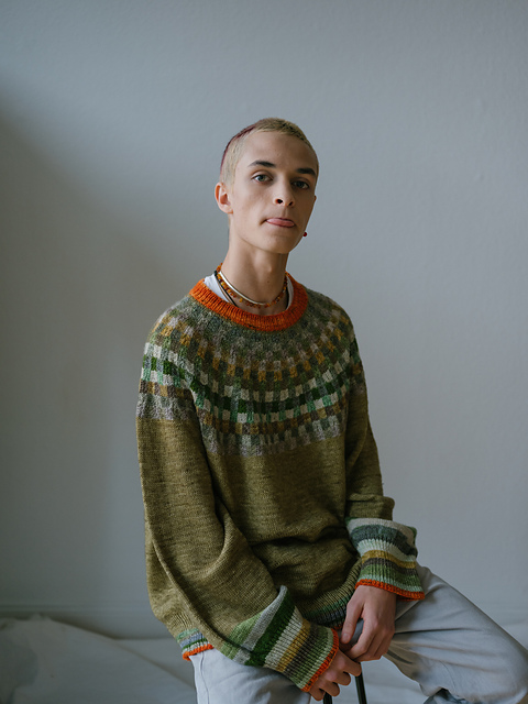 Ravelry: MidoriHirose's Pictures for Paul Klee Sweater DAL