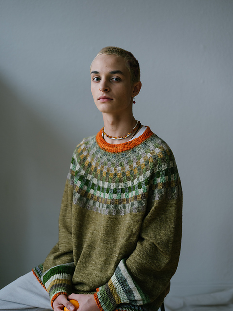 Ravelry: MidoriHirose's Pictures for Paul Klee Sweater DAL