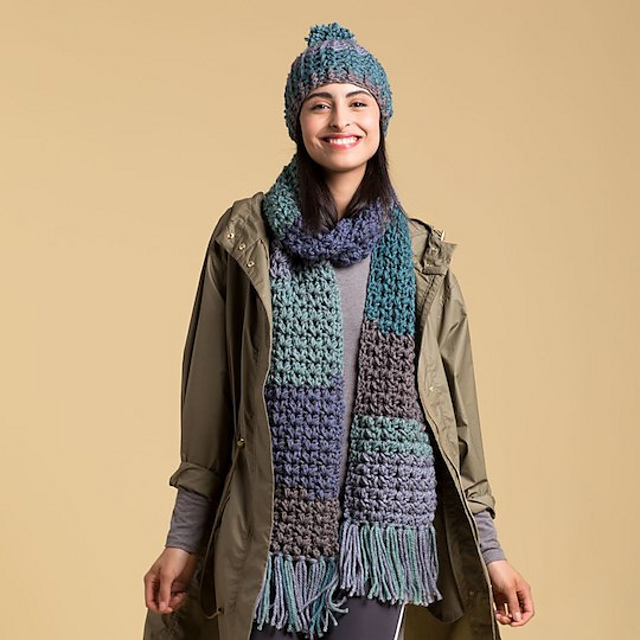 Ravelry: Winter Scarf pattern by Yarnspirations Design Studio