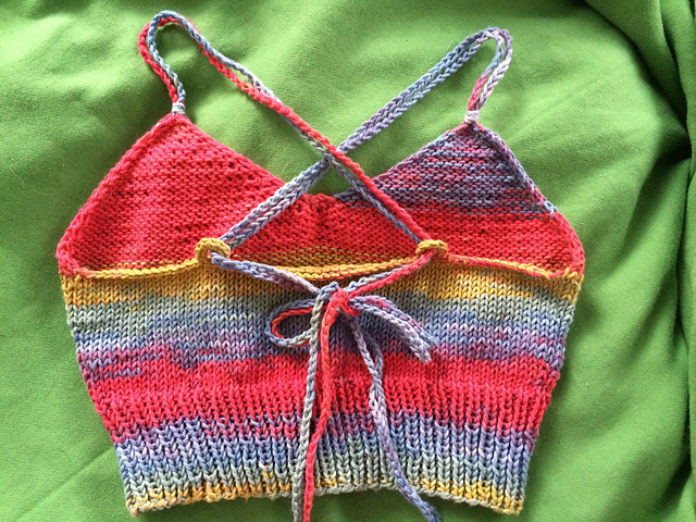 Ravelry: Mieze's Girly Knits Bra Top