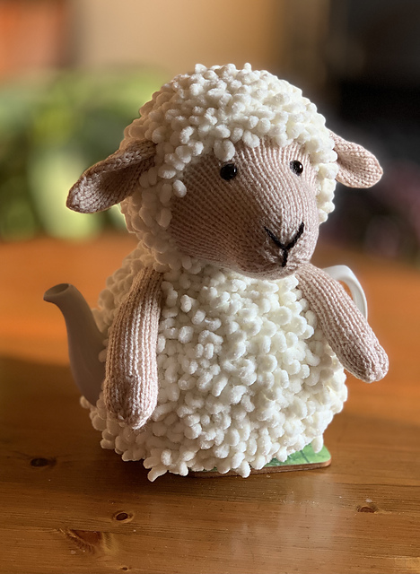 Ravelry: Barbara the Sheep Tea Cosy pattern by Kim J Williams