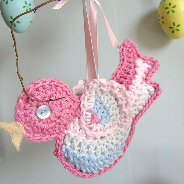 Ravelry: Little crochet bird pattern by Ruby & Custard