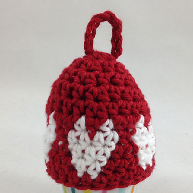 Ravelry: Valentine Egg Cosy pattern by Ruby & Custard