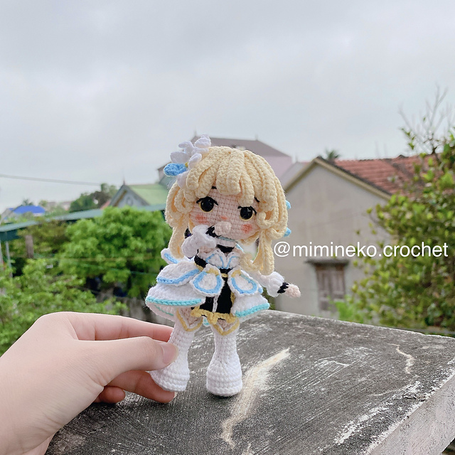 Ravelry: Lumine Genshin Impact pattern by Mimi Neko