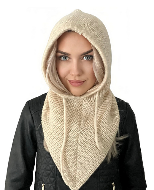 Ravelry: #2 Hoodie Hat pattern by Marina P.