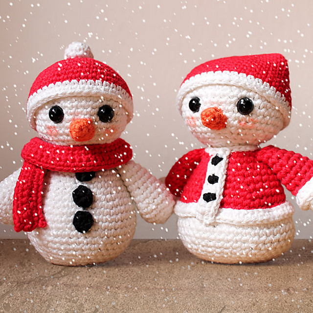 Ravelry: Snowman pattern by Anabel Catalan