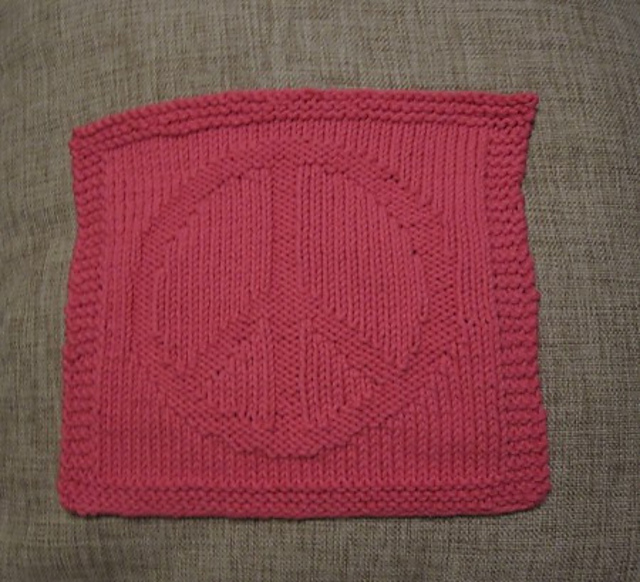 Ravelry: Peace Sign Chart pattern by Eileen Casey