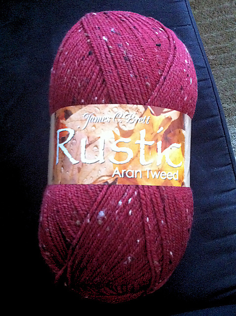 Ravelry: James C. Brett Rustic Aran Tweed