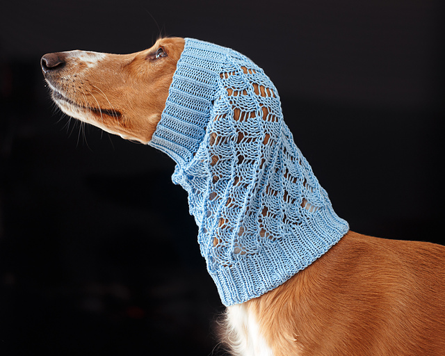 Ravelry: Rising Moon dog snood pattern by Spīgana Spektore