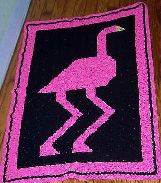 Ravelry: Pink Flamingo Cuddle Quilt pattern by C.L. Halvorson