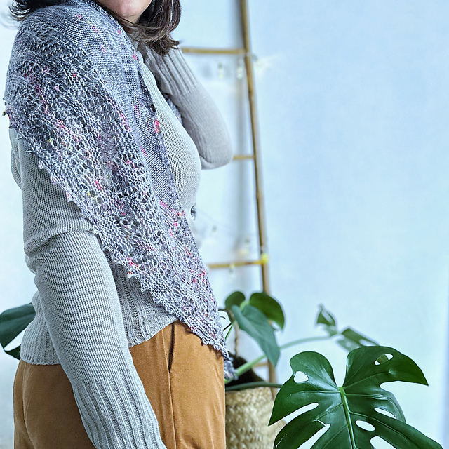 Ravelry: Chal Medianoche pattern by Mis agujitas de tejer