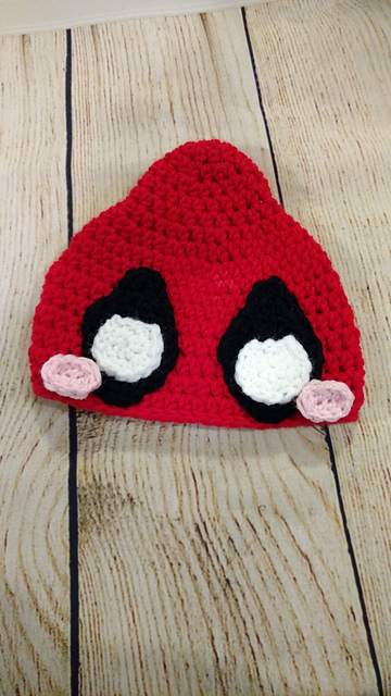 Ravelry: Sassy Deadpool Hat pattern by MisoKawaii Crochet