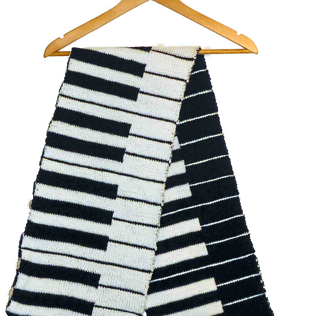 Ravelry: Piano Roll Scarf pattern by Mrs Buttons