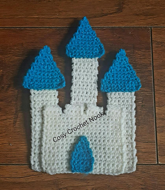 Ravelry: Fairy Tale Castle Appliqué pattern by Jinty Lyons