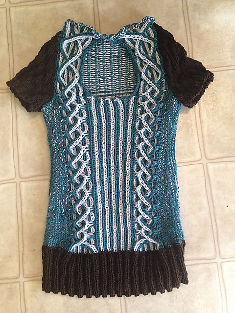 Ravelry: Double Helix pattern by Miss MnBK