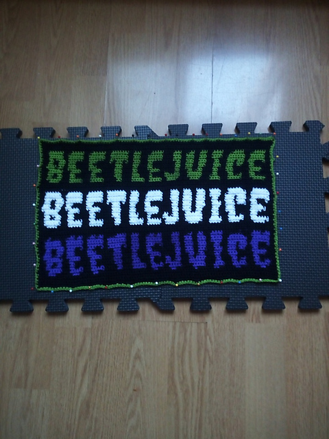 Ravelry: beetlejuice inspired pattern by MissRattus creation