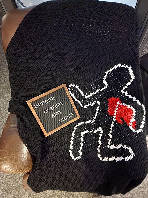 Ravelry: Crime Scene Graphghan pattern by Miss WitchCrafts