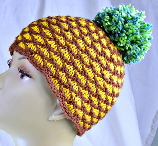 Ravelry: Pineapple Hat pattern by Sara Setters