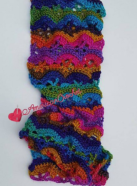 Ravelry: Carnival Promenade Scarf pattern by Mistie Bush