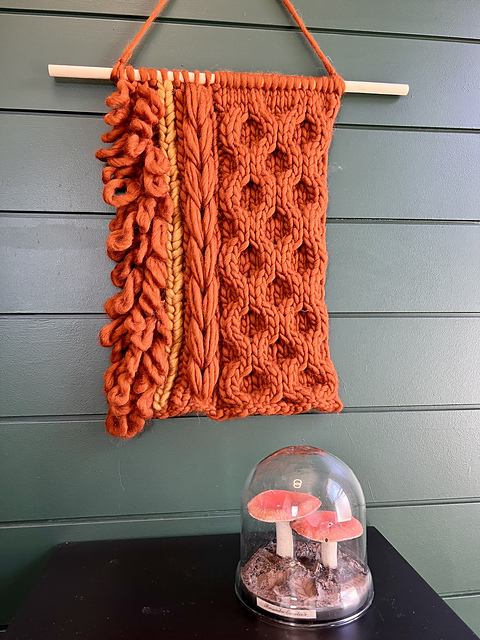 Ravelry: Hippie Hive Wall Hanging pattern by Kelly Powers