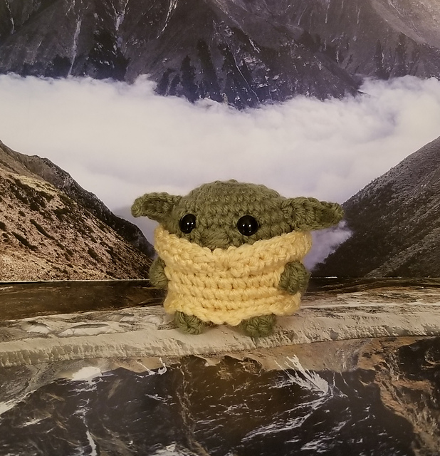 Ravelry: Funny Baby-Oda pattern by Carrey Reynolds