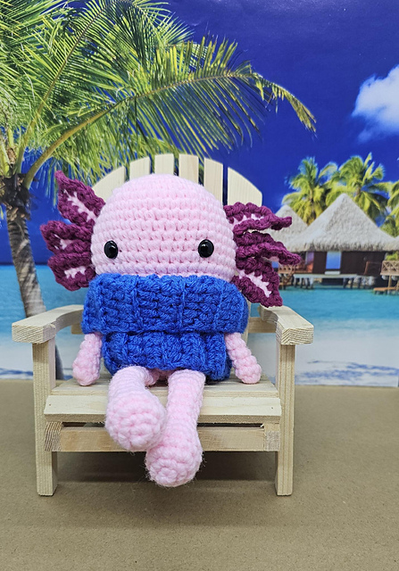 Ravelry: Axel the Axolotl pattern by Carrey Reynolds & Sabi Meenen