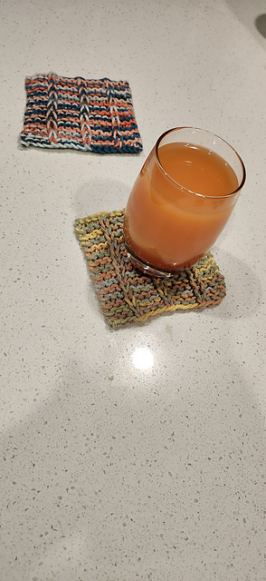 Ravelry: Simple Slip Stitch Coasters pattern by Jennifer M Edwards