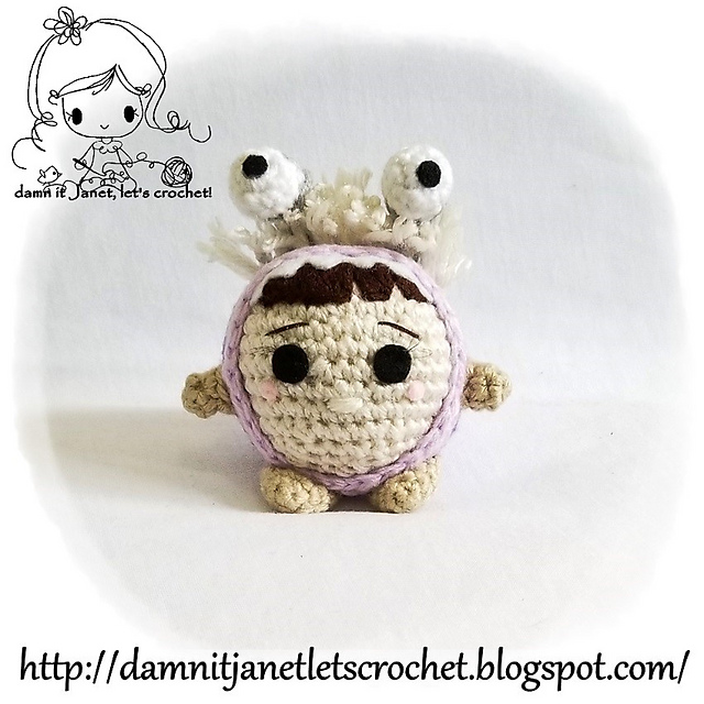 Ravelry: Round Plush Boo pattern by Janet Carrillo