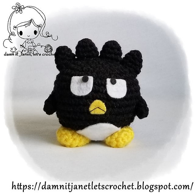 Ravelry: Round Plush Badtz Maru pattern by Janet Carrillo