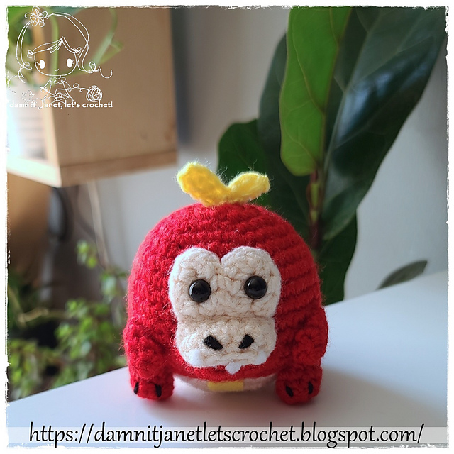 Ravelry: Round Plush Fuecoco pattern by Janet Carrillo