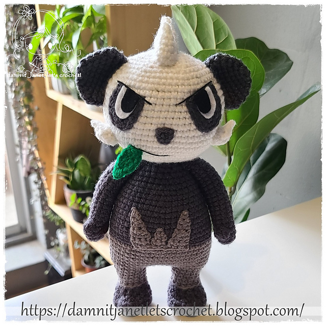 Ravelry: Pancham Plushie (Pokemon) pattern by Janet Carrillo