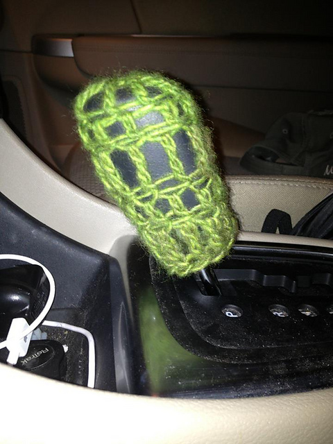 Ravelry: Stick Shift Cover pattern by Marcia Young