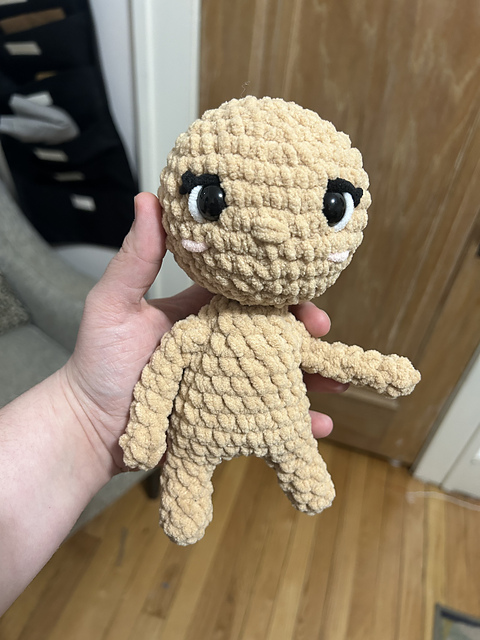 Ravelry: Chibi Doll Base Amigurumi pattern by Madeline Lukkes