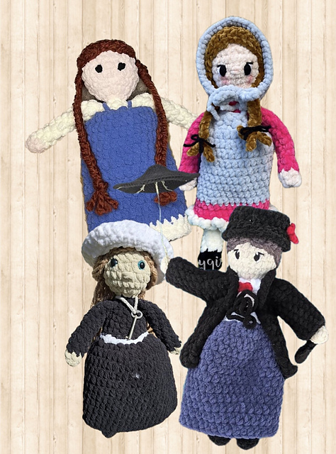 Ravelry: Children's Literature Dolls pattern by Melissa Magill
