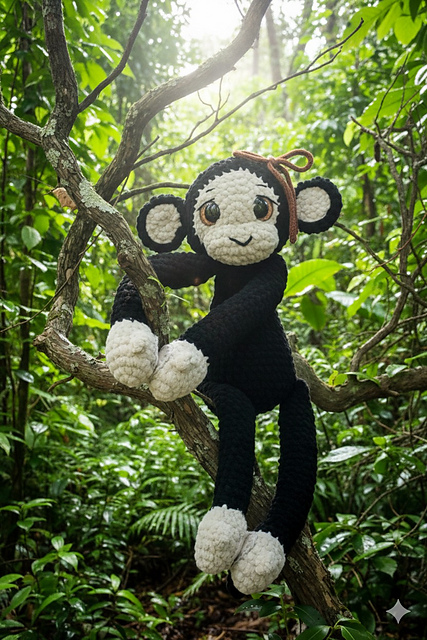 Ravelry: Milly the Spider Monkey pattern by Melissa Magill