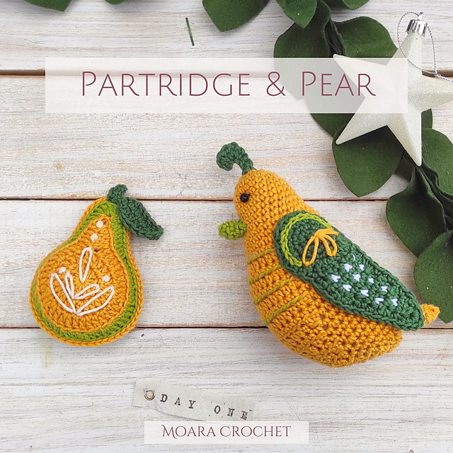 Ravelry: Partridge and Pear pattern by Roseanna Murray
