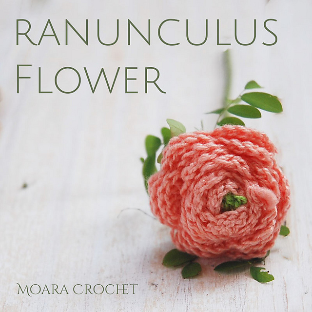 Ravelry: Ranunculus Flower pattern by Roseanna Murray