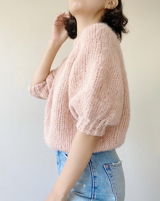 Ravelry: Sweater Rose pattern by Mochiknits