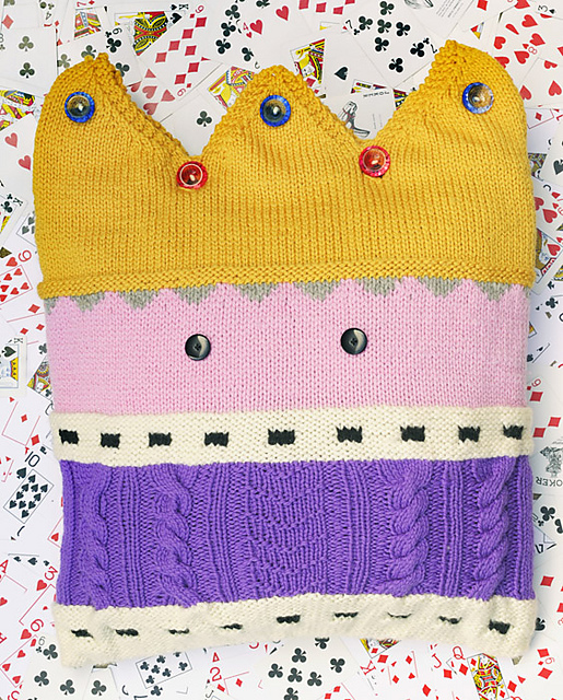 Ravelry: King Shuffle pattern by Anna Hrachovec